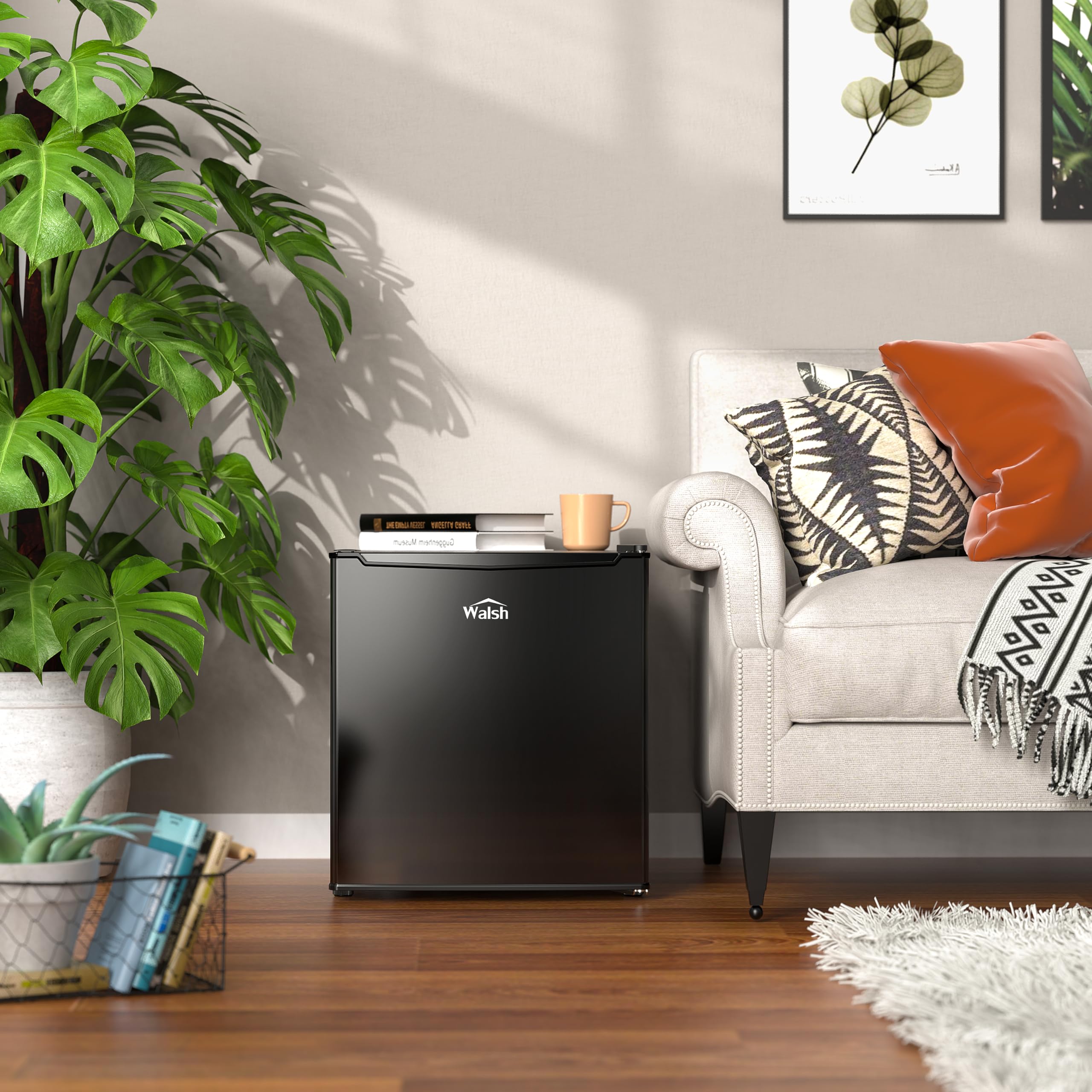 Mua Walsh Compact Refrigerator, Single Door Mini Fridge, Energy ...