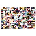 Amazon.com : ANLEY Fly Breeze 3x5 Feet Global World Flag - Vivid Color ...