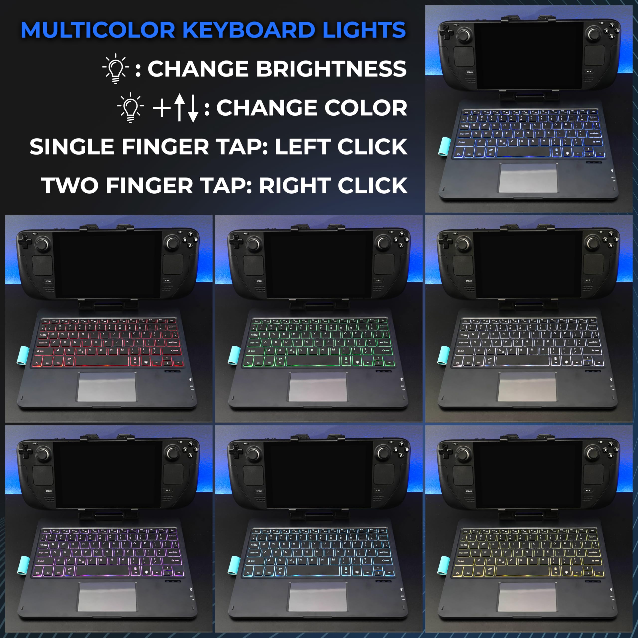 Mua DeckTop - Steam Deck Keyboard and Bluetooth Trackpad Mouse with ...