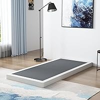 Amazon.com: EMODA 4 Inch Twin Box Spring Heavy Duty Metal Mattress ...