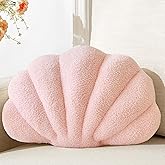 Amazon.com: YRXRUS Shell Throw Pillows, Light Purple Shell Shaped ...