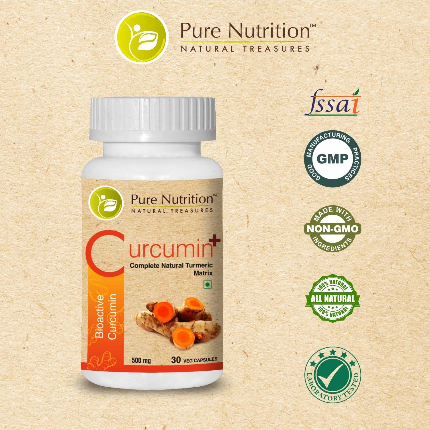 Curcumin Plus 500mg - Maximum Curcuminoids in Every dose. Advance ...