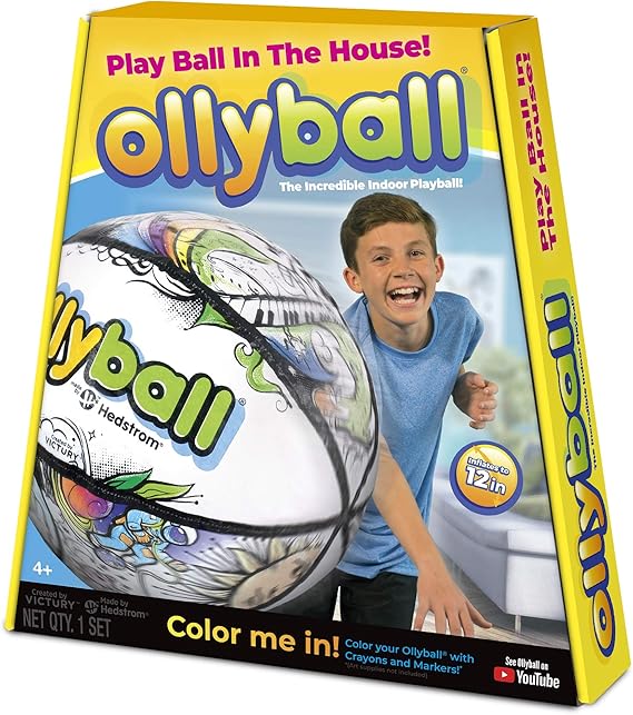 Hedstrom Ollyball The Ultimate Indoor Play Ball: Amazon.co.uk: Toys & Games