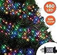 Cluster Tree Lights 720 LED 9m Multi Colour Indoor/Outdoor Christmas ...