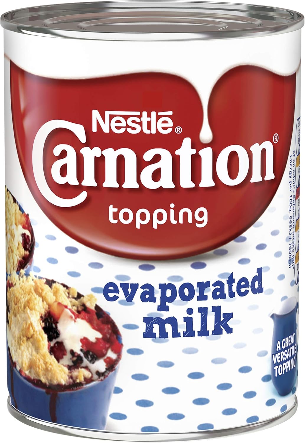 Leche Evaporada Carnation Lata 410G: Amazon.es: Alimentación y bebidas