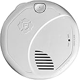 First Alert BRK 7010B Hardwired Smoke Detector with Photoelectric ...