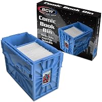 Amazon.com: BCW Short Comic Book Bin | Holds 150 Comics | Stackable ...