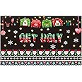 Amazon.com : Funnytree Ugly Christmas Sweater Party Backdrop Tacky ...