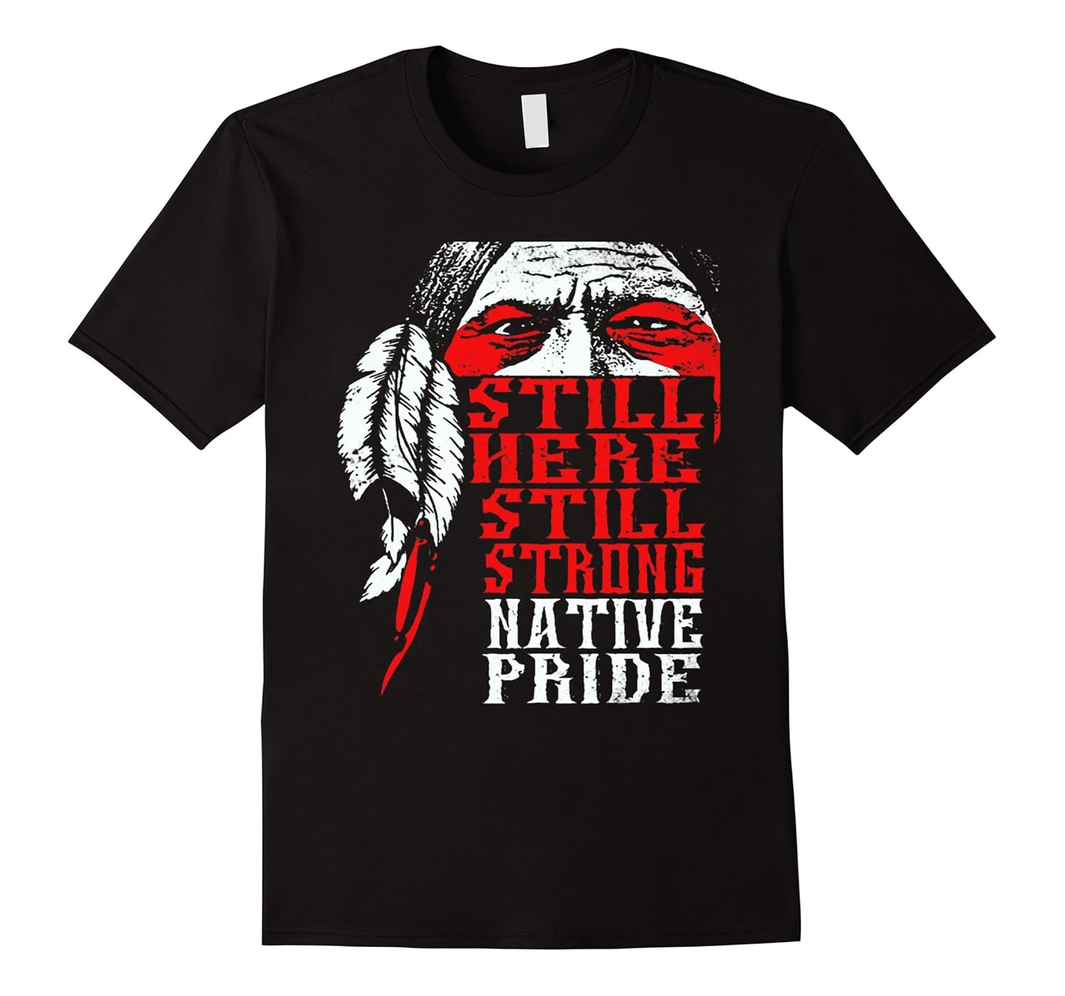 Still Here Still Strong Native PrideNodapl Tshirt-CD – Canditee
