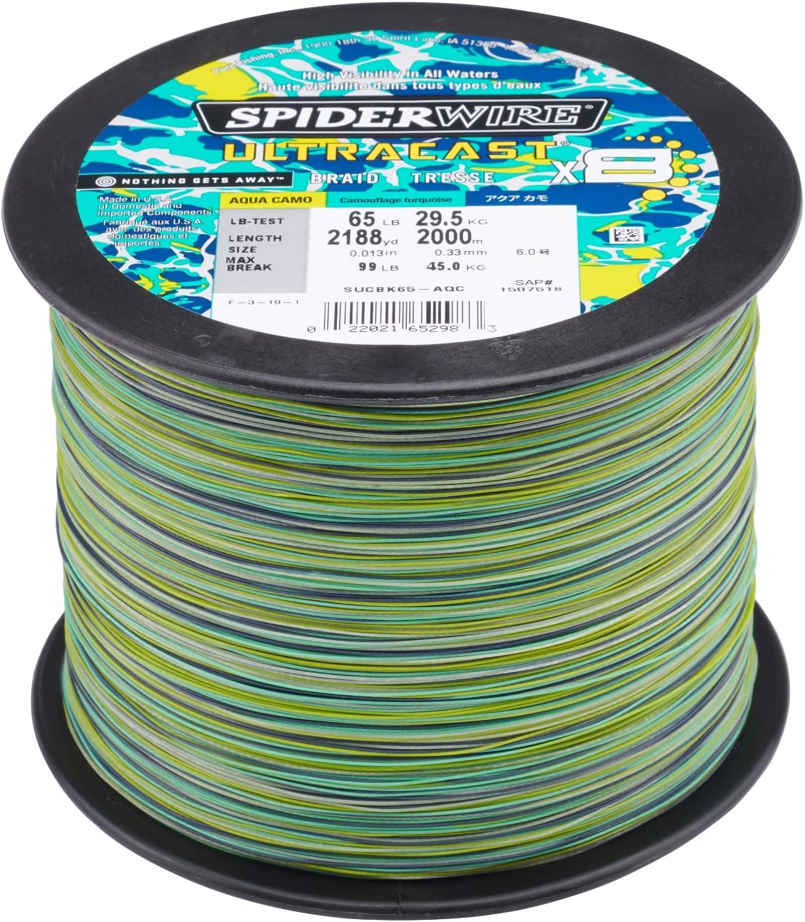 Amazon.com: SpiderWire Ultracast Braid: Sports & Outdoors