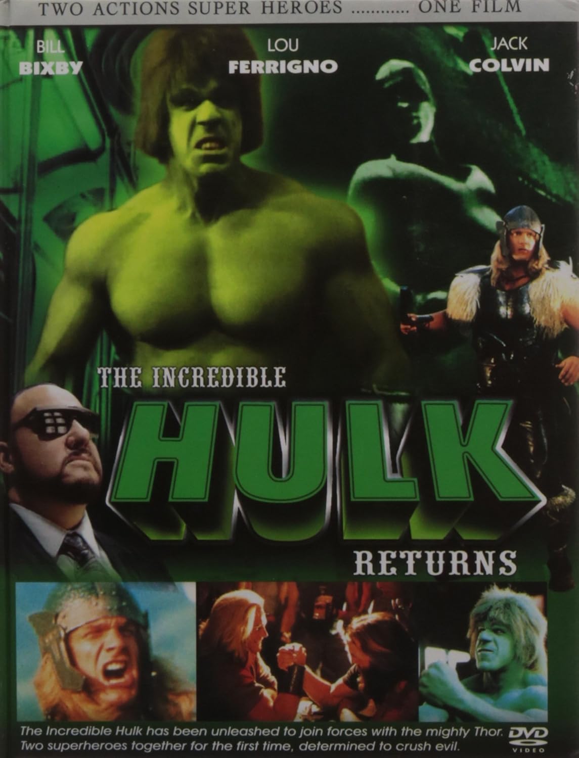The Incredible Hulk Returns: Amazon.in: Bill Bixby, Lou Ferrigno, Jack ...