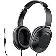 Amazon.com: PHILIPS Over Ear Wired Stereo Headphones for Podcasts ...