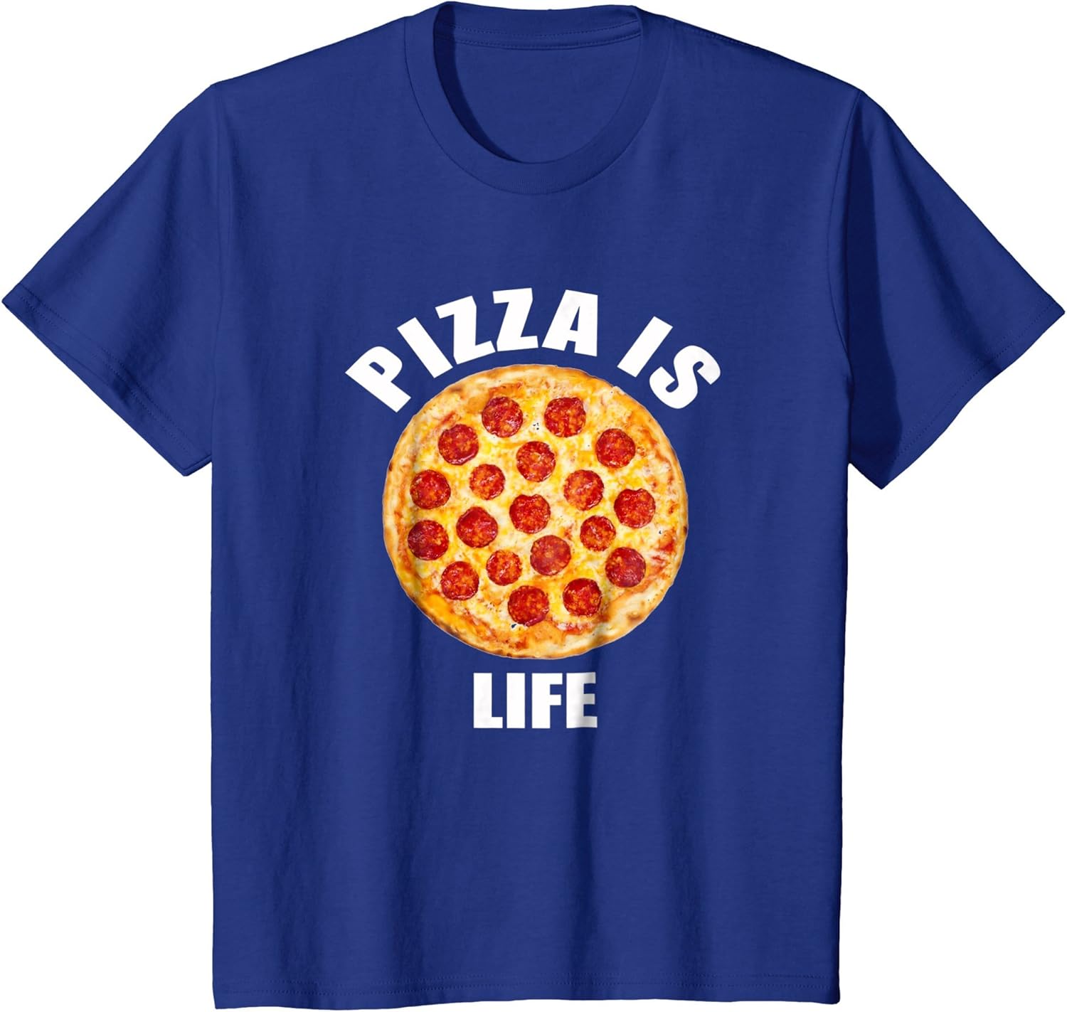 Amazon.com: Pizza Shirt: Pizza Is My Life Funny Food T-shirt: Clothing