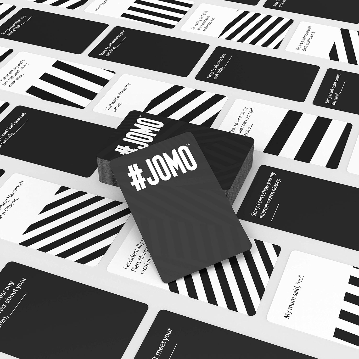 Bubblegum Stuff – #JOMO Game | Joy Of Missing Out Comedy Card Game – Totally Outrageous Excuses ...