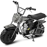 Amazon.com: Oryxearth Mini Dirt Bike for Kids, 105CC 4-Stroke Kid Gas Powered Off-Road Pocket ...