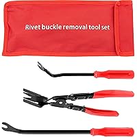 Amazon.com: Car Door Panel Removal Tool, 3 Pcs Clip Pliers Set Fastener ...