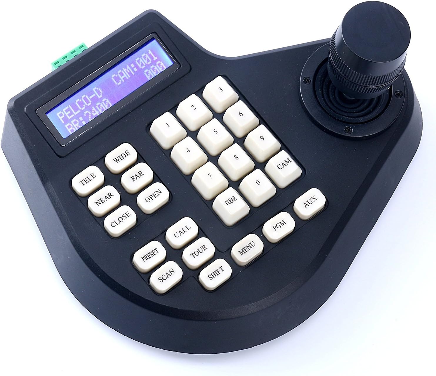 CCTV-Joystick-Tastatur-Controller LCD-Display zur Steuerung der PTZ-Radarkamera: Amazon.de: Baumarkt