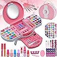 Amazon.com: Kids Makeup Kit for Girl - Washable Little Girls Makeup Toy ...