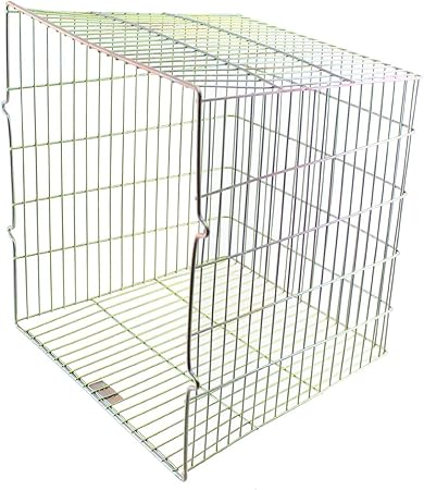 SPARES2GO Universal Zinc Coated CCTV Camera Guard/Deep Exterior Light ...