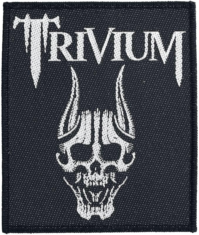 Trivium Screaming Skull Patch Mehrfarbig: Amazon.de: Bekleidung