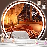 Amazon.com - Hasipu Vanity Mirror with Lights, 24" LED Makeup Mirror, Lighted Makeup Mirror with ...