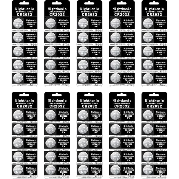 Electronic Button Batteries GutAlkaLi CR2032 3V Lithium Batteries - 40 ...