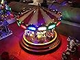 Amazon.com: Mr. Christmas Marquee Deluxe Carousel, One Size, Multicolor ...