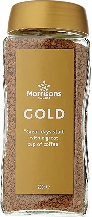 Morrisons Gold Instant Coffee, 200 g, Pack of 12: Amazon.co.uk: Grocery