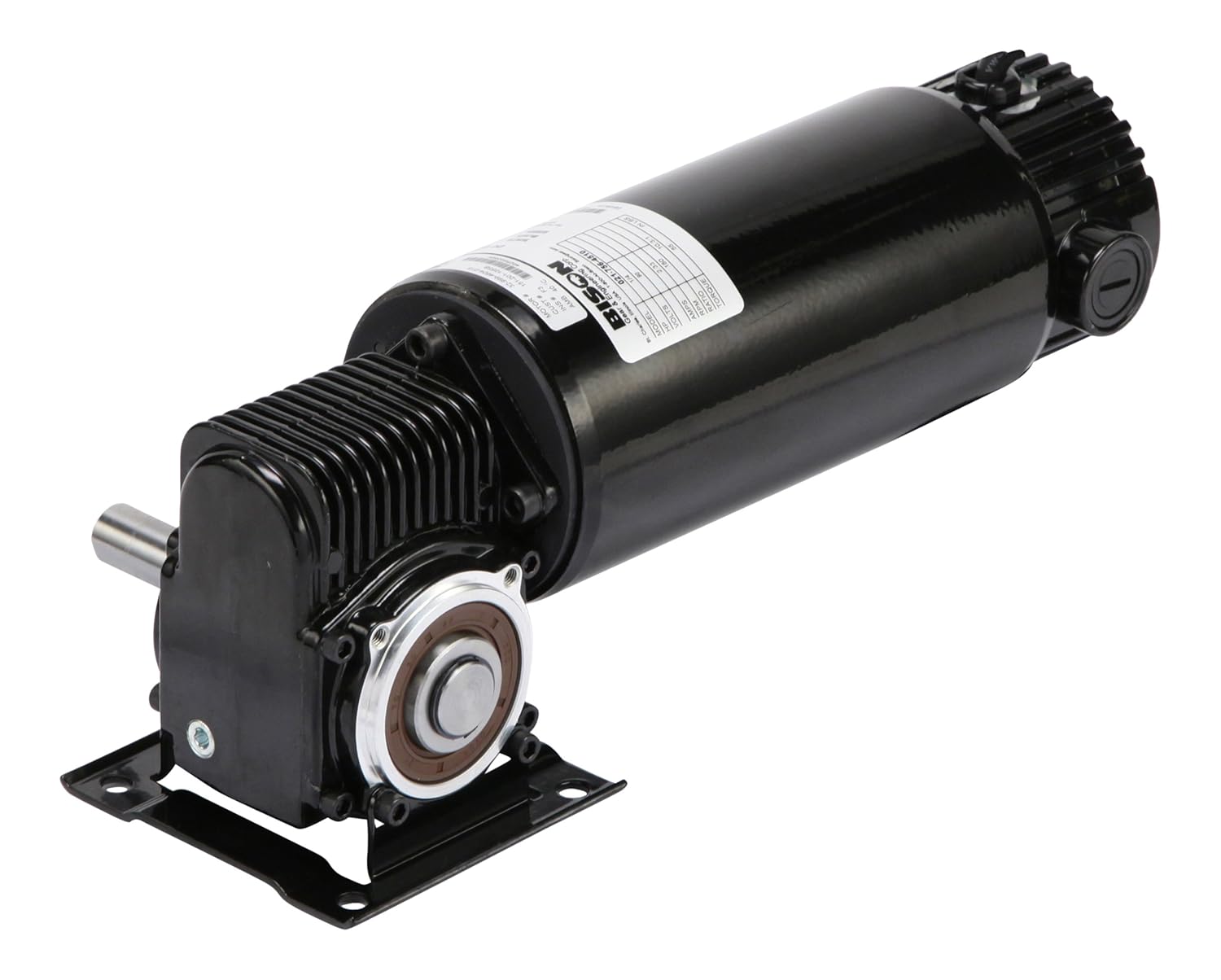 Bison Gear 021-756-4530 Right Angle Gear Motor, IP44, 1/4 hp, 30:1 ...