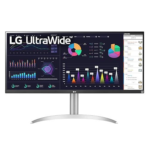 LG 34WQ650-W 34 Inch 21:9 UltraWide Full HD (2560 x 1080) 100Hz IPS ...