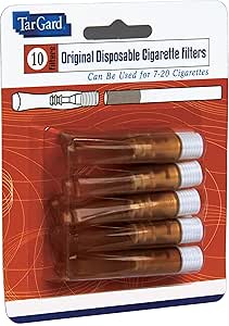 Amazon.com: TarGard Original Disposable Cigarette Filters – Effective ...