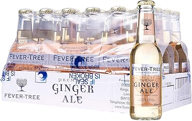 Fever Tree Premium Ginger Ale (24 X 200ML): Amazon.co.uk: Grocery