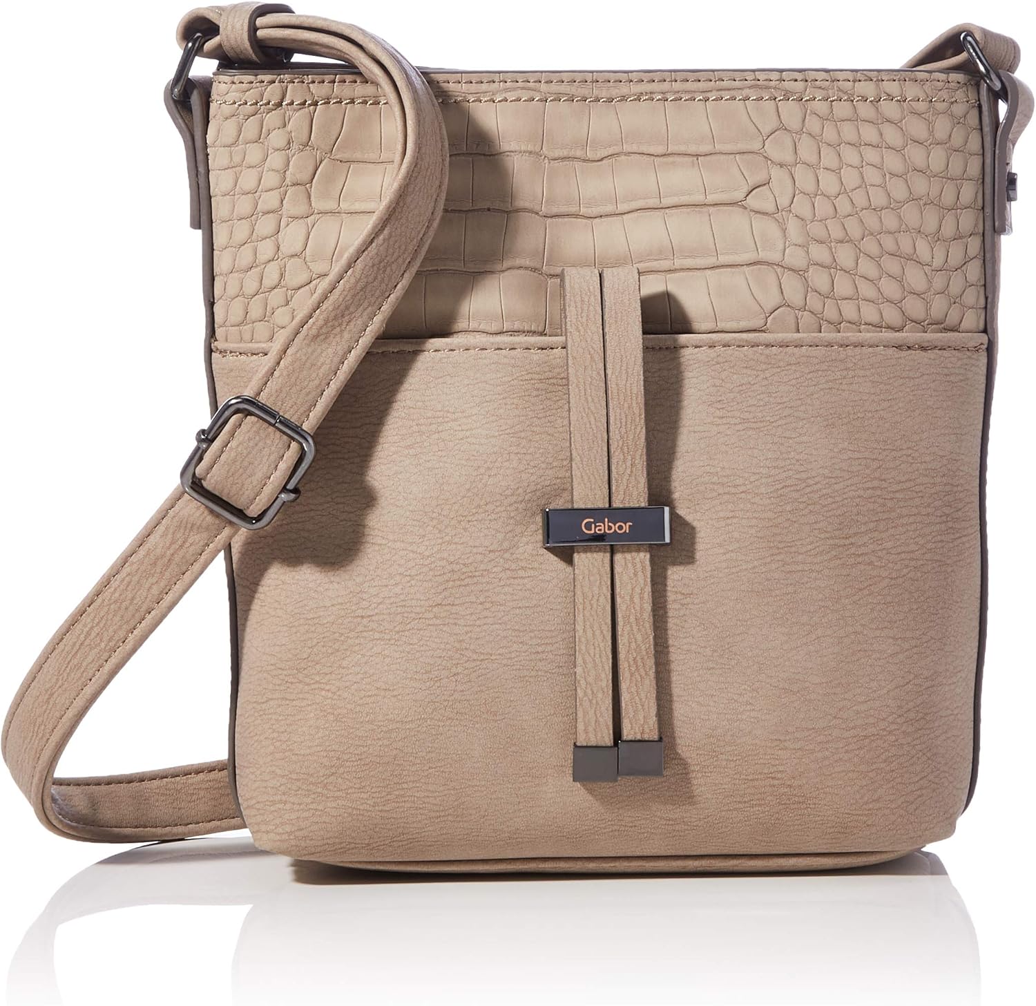 Gabor Damen Gitte Cross Bag S, Croco Beige, S: Amazon.de: Schuhe ...