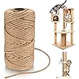 Amazon.com: 6mm Jute Rope, 164 Feet/50 m Jute Twine, Natural Hemp Rope ...