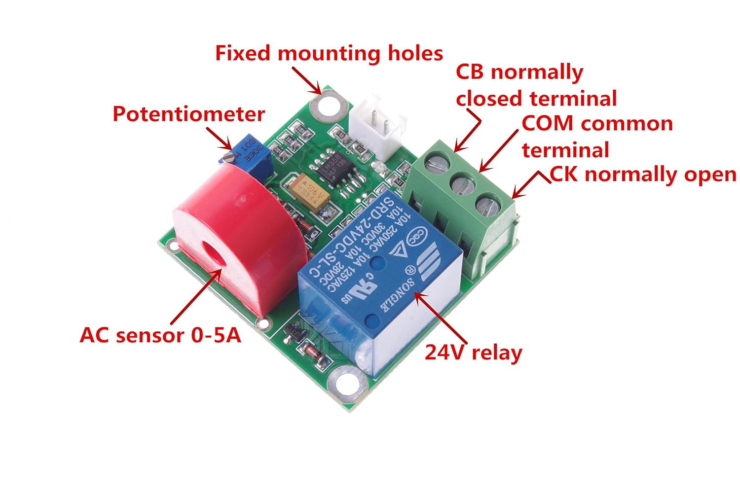 Garage And Shop Smakn 24v Ac Current Detection Module 0 5a Current Sensor