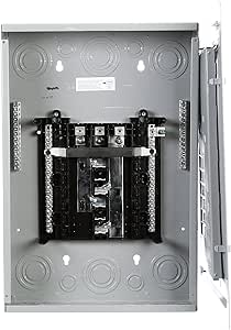 P1224L3125CU 125-Amp 12-Espacio 24-Circuitos Centro de carga principal trifásico de 3 fases ...