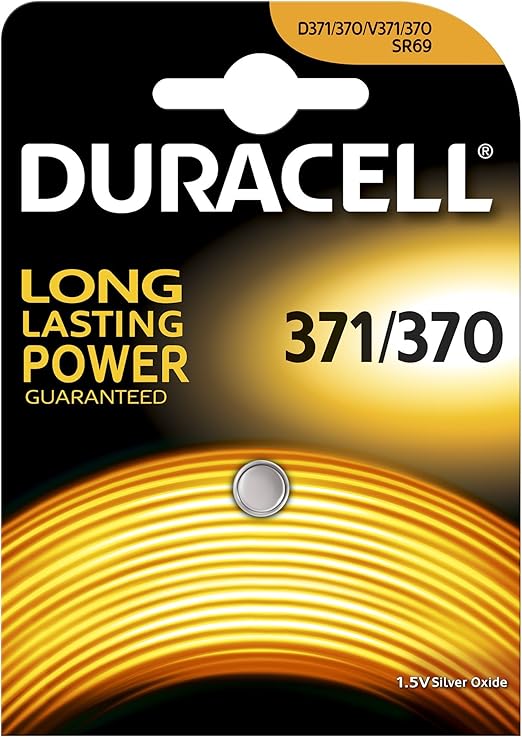 Duracell 371 / 370 Watch Battery 1.5 Volt: Amazon.co.uk: Electronics
