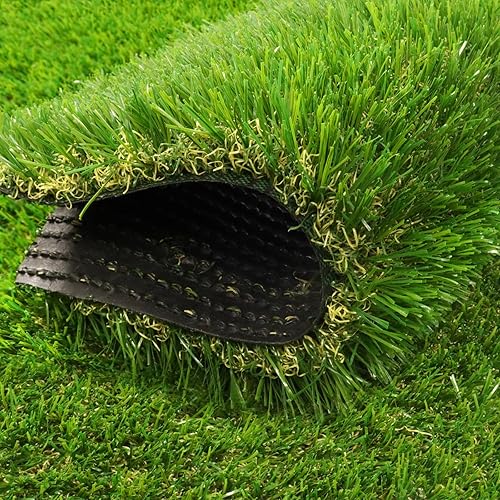 Heyroll Artificial Grass Thick Turf Rug 10 ft x 72 ft, 35MM Outdoor ...