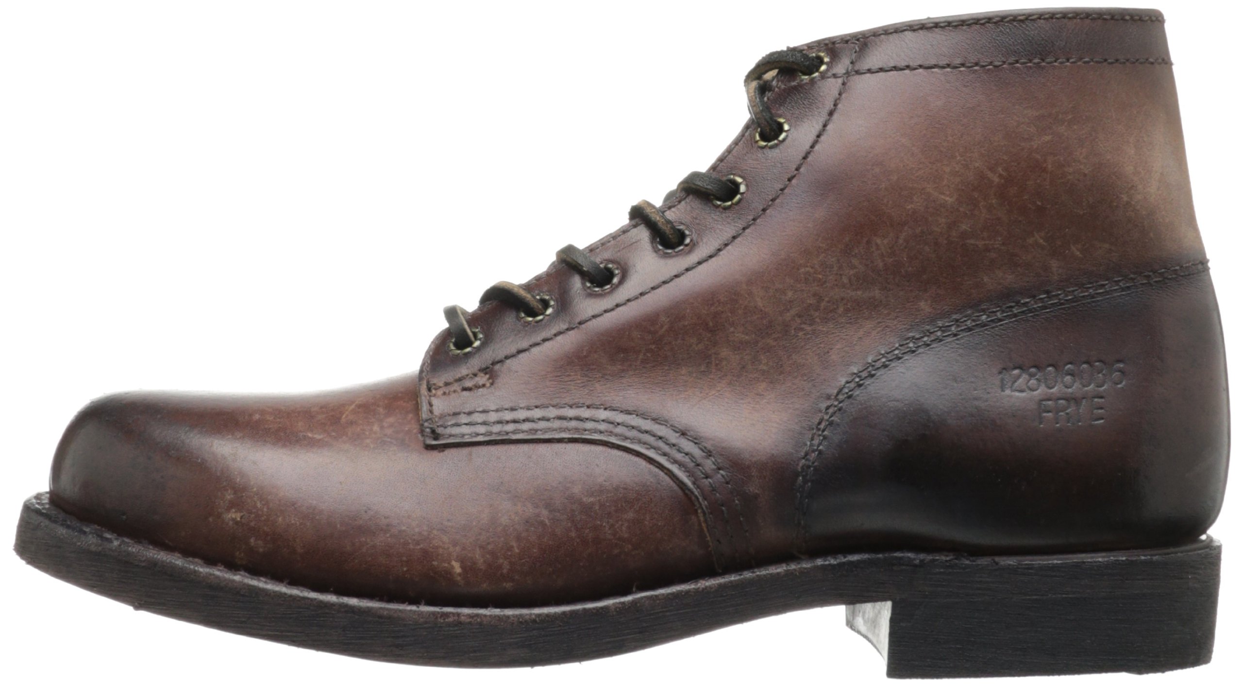 Galleon - FRYE Men's Prison Boot 150 Combat BootDark Brown8 M US