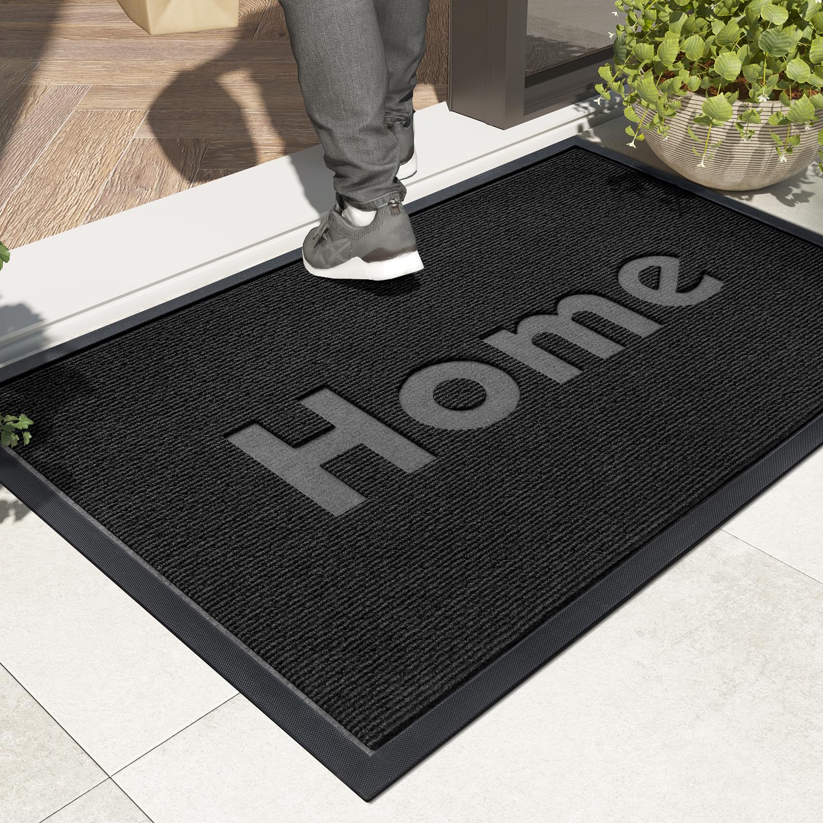 Color&Geometry Outdoor Mats for Home Entrance Heavy Duty, Front Door ...