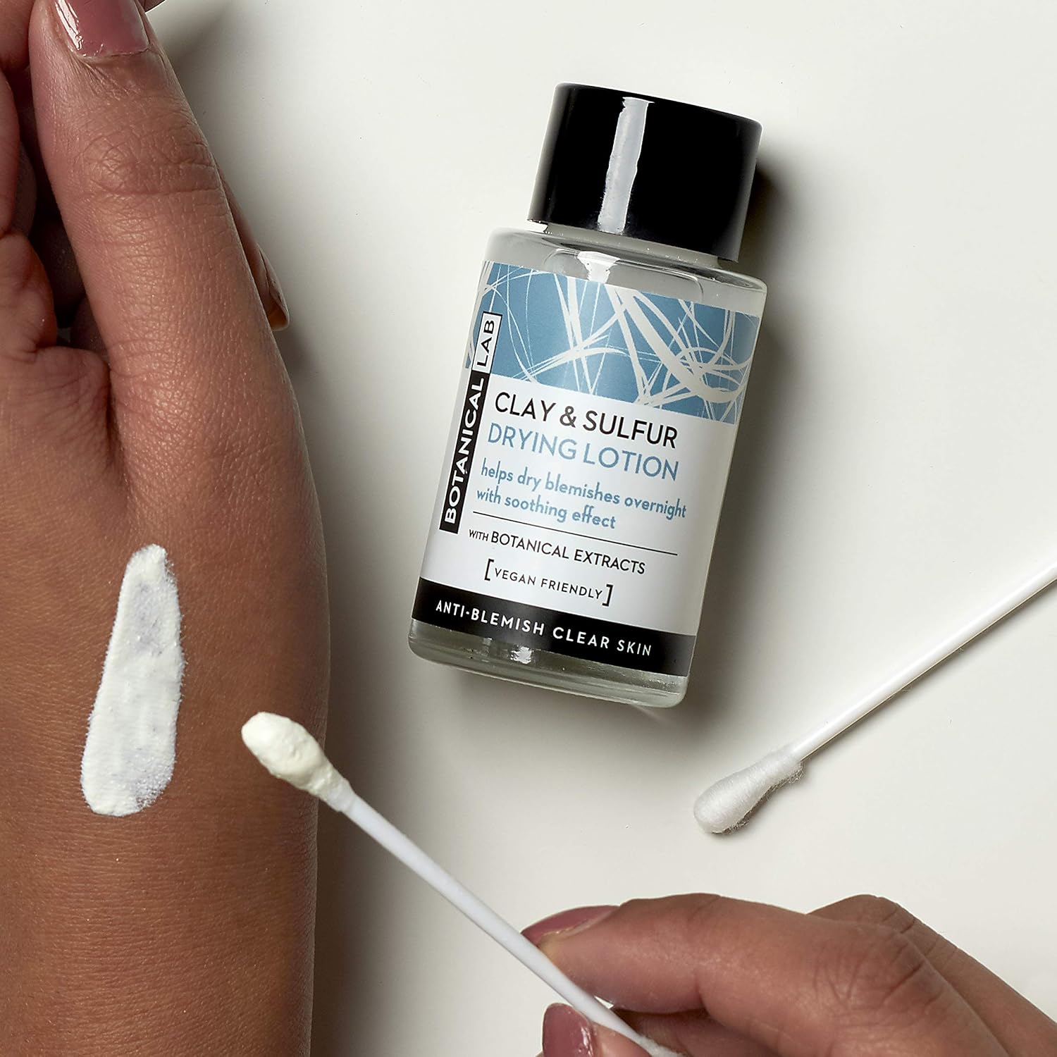 Botanical Lab Indian clay & sulphur drying lotion with Salicylic acid ...