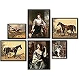 Amazon.com: EXCOOL CLUB Vintage Wall Art Prints - 12x16 Antique Wall ...