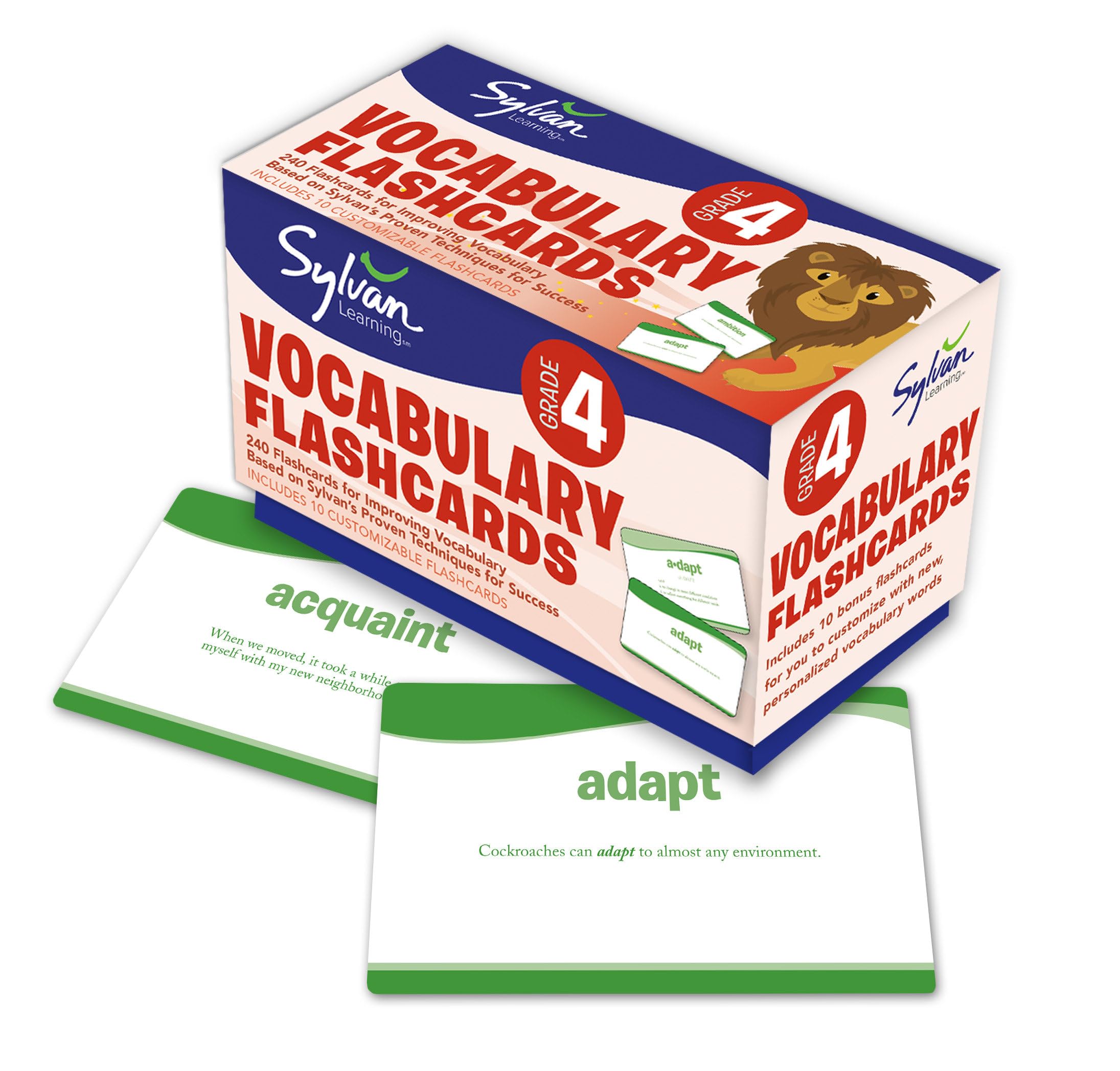 Mua 4th Grade Vocabulary Flashcards: 240 Flashcards for Improving ...