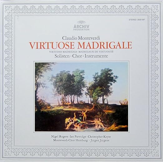 - monteverdi: madrigals LP - Amazon.com Music