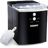 Amazon.com: Igloo Electric Countertop Ice Maker Machine - Automatic and ...