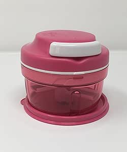 Amazon.com : Tupperware Time Savers Chop N Prep Chef Mini Chopper Pink ...