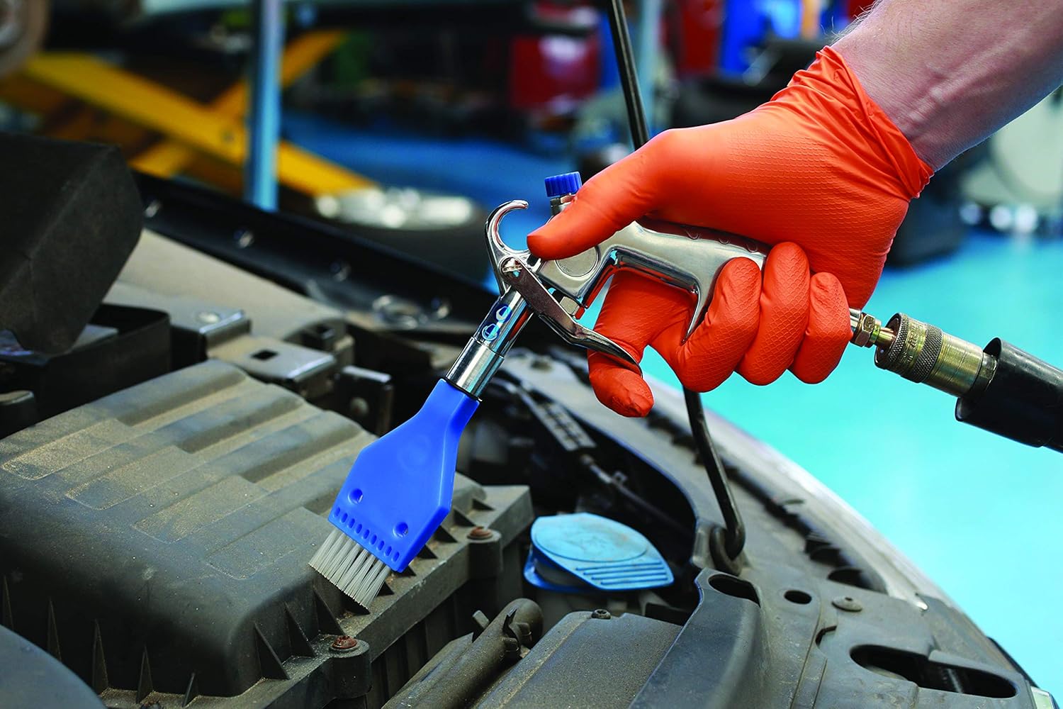 Laser 7465 Air Knife Blow Gun with Brush – BigaMart