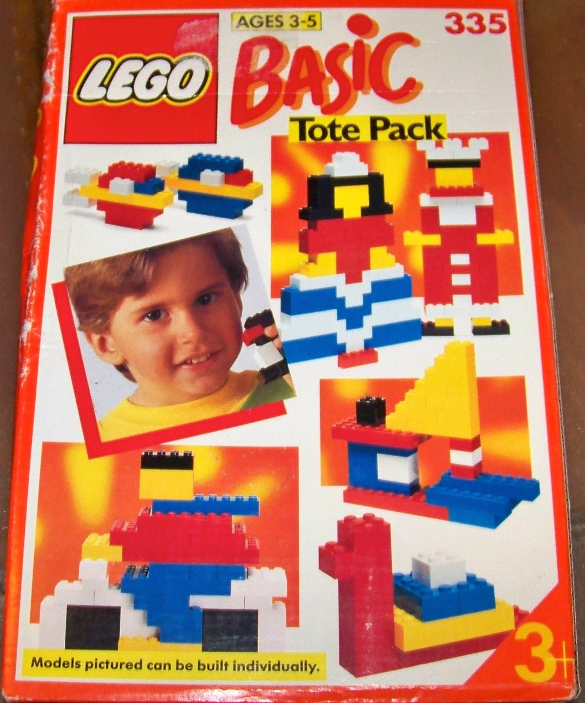 Buy Lego Basic Tote Pak #335 ~ Includes 244 Interlocking Pieces and ...