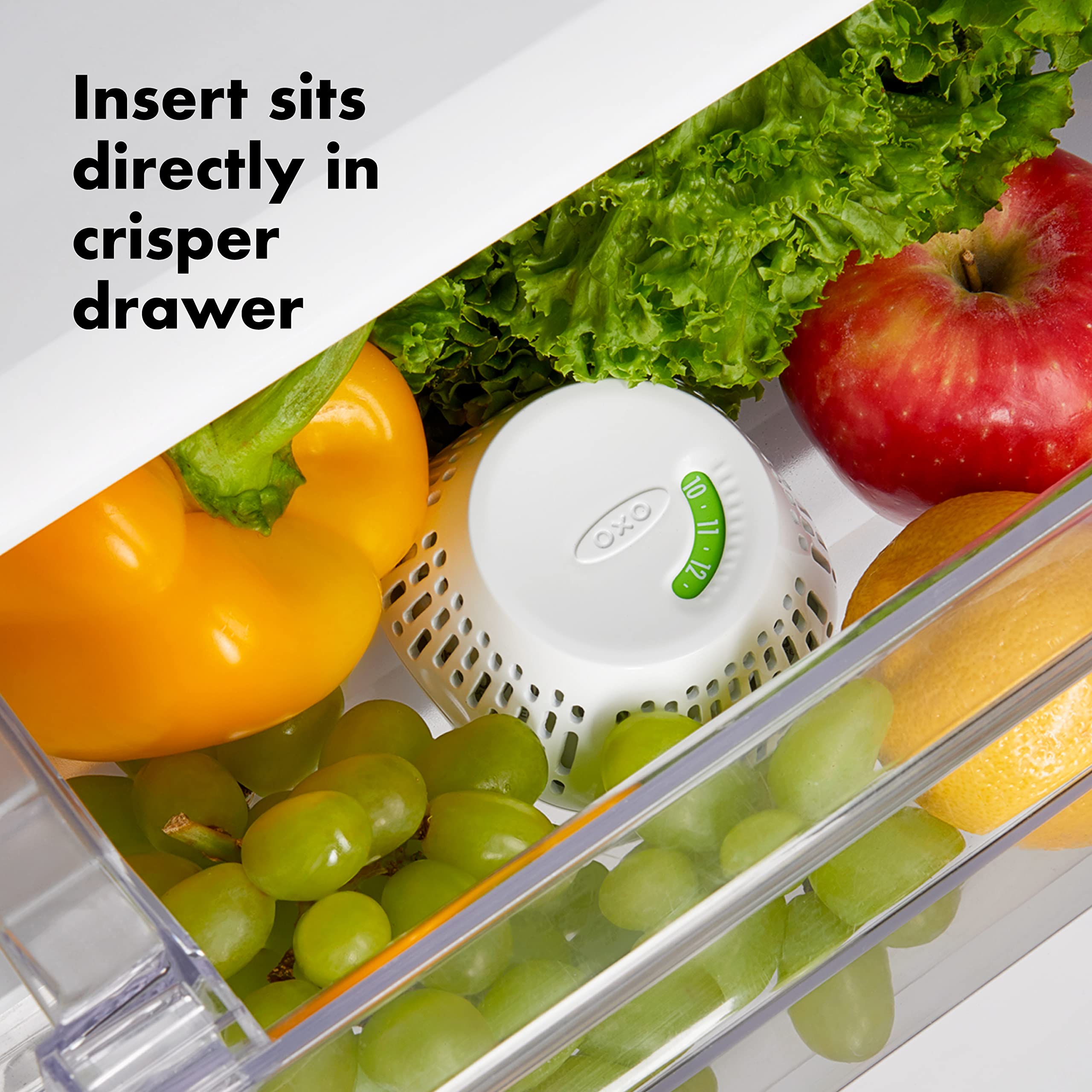 OXO Good Grips GreenSaver Standing Crisper Drawer Insert (2 Pack) on Galleon Philippines