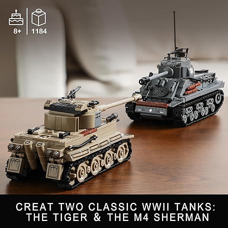 Mua WW2 Army Tank Toys Building Kit, Create a German Tiger & an ...
